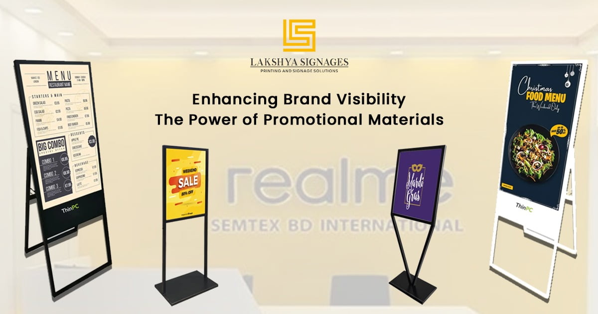 Enhancing Brand Visibility: The Power of Promotional Materials ...